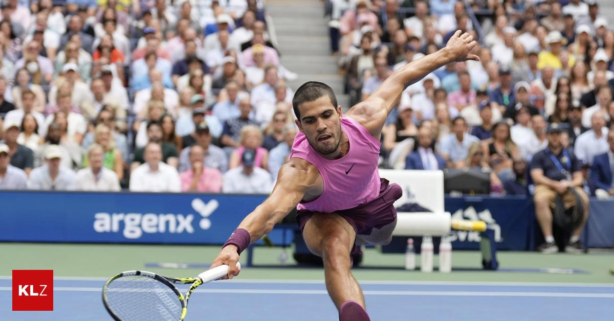 US Open: Carlos Alcaraz besiegt Novak Djokovic und steht im Finale